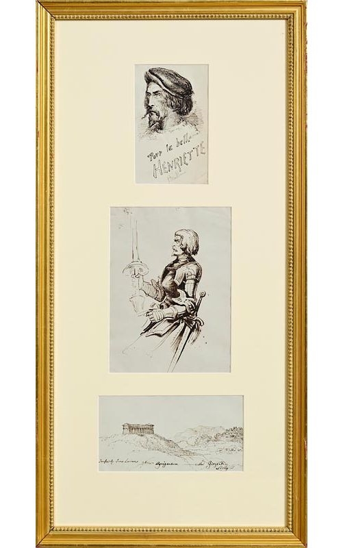 John Franklin | Temple of Juno Lucina at Arigentum - Called Girgenti ...