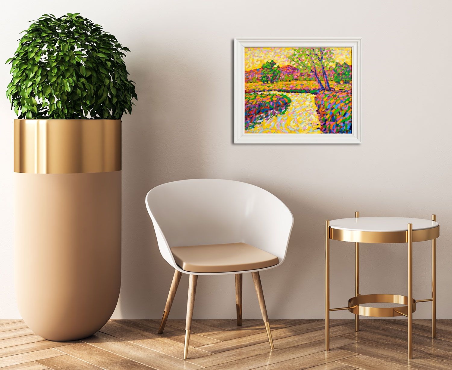 Paul Stephens | Hot Summer's Evening | MutualArt