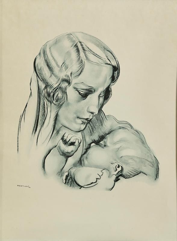 Sean Keating | Mother and Child | MutualArt