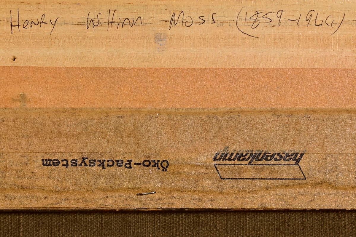 Henry William Moss | Cattle Grazing in a Wooded Landscape | MutualArt