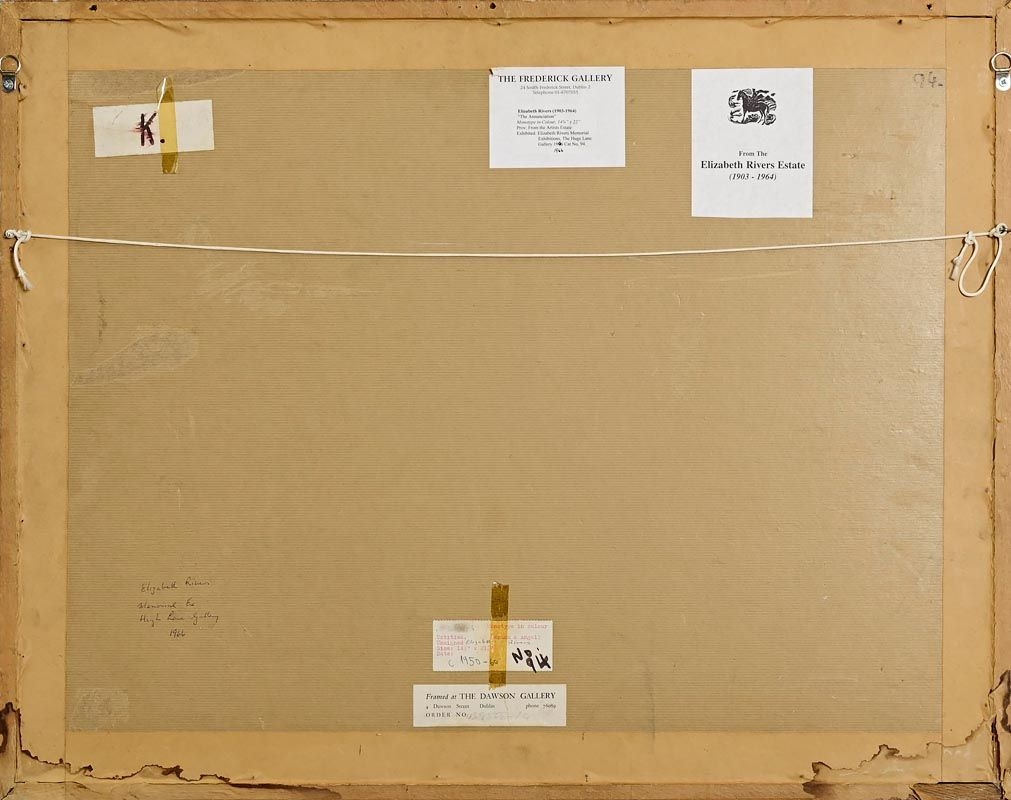 Elizabeth Rivers | The Annunciation | MutualArt