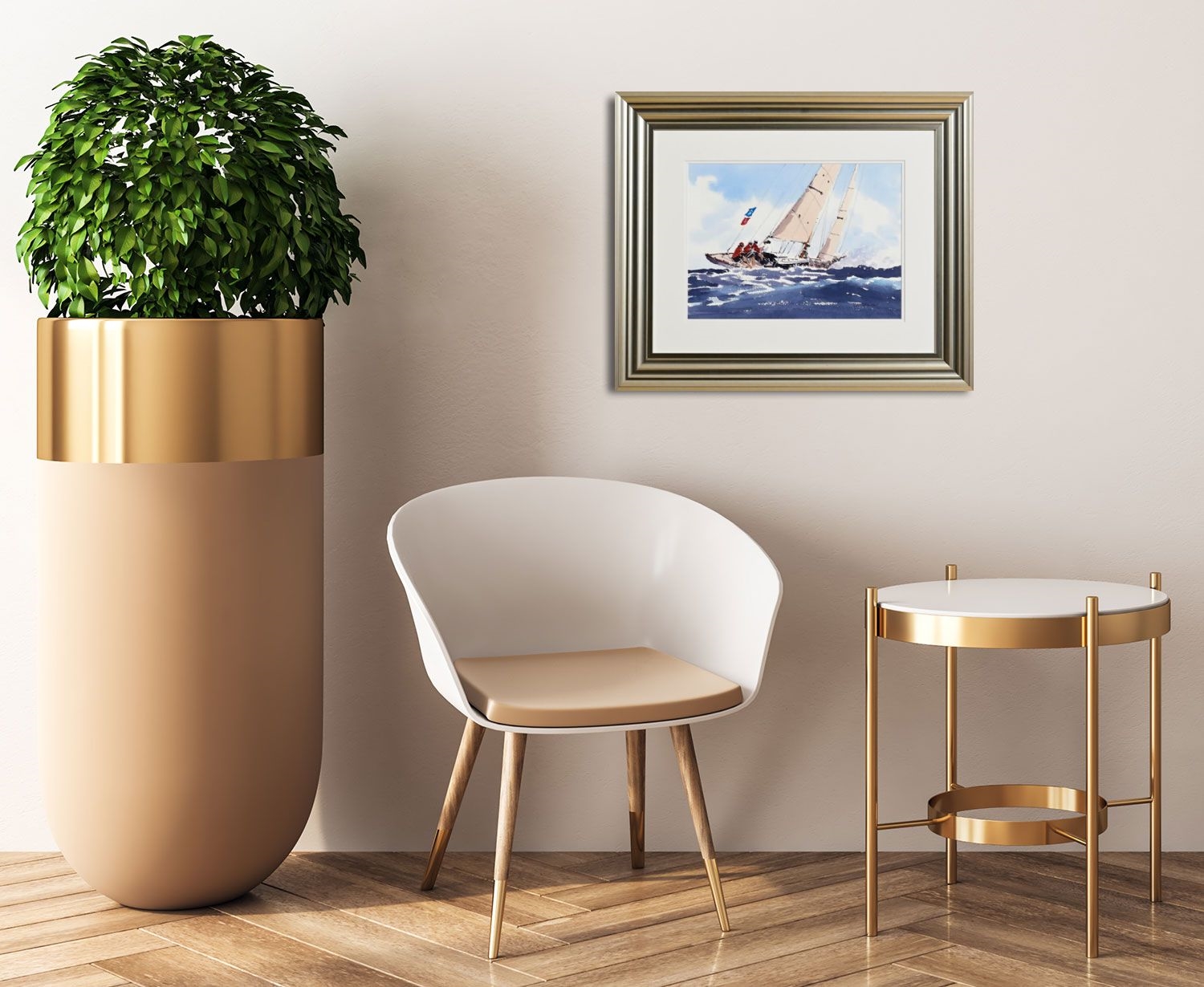 Ken Hayes | A Fine Day for Sailing | MutualArt