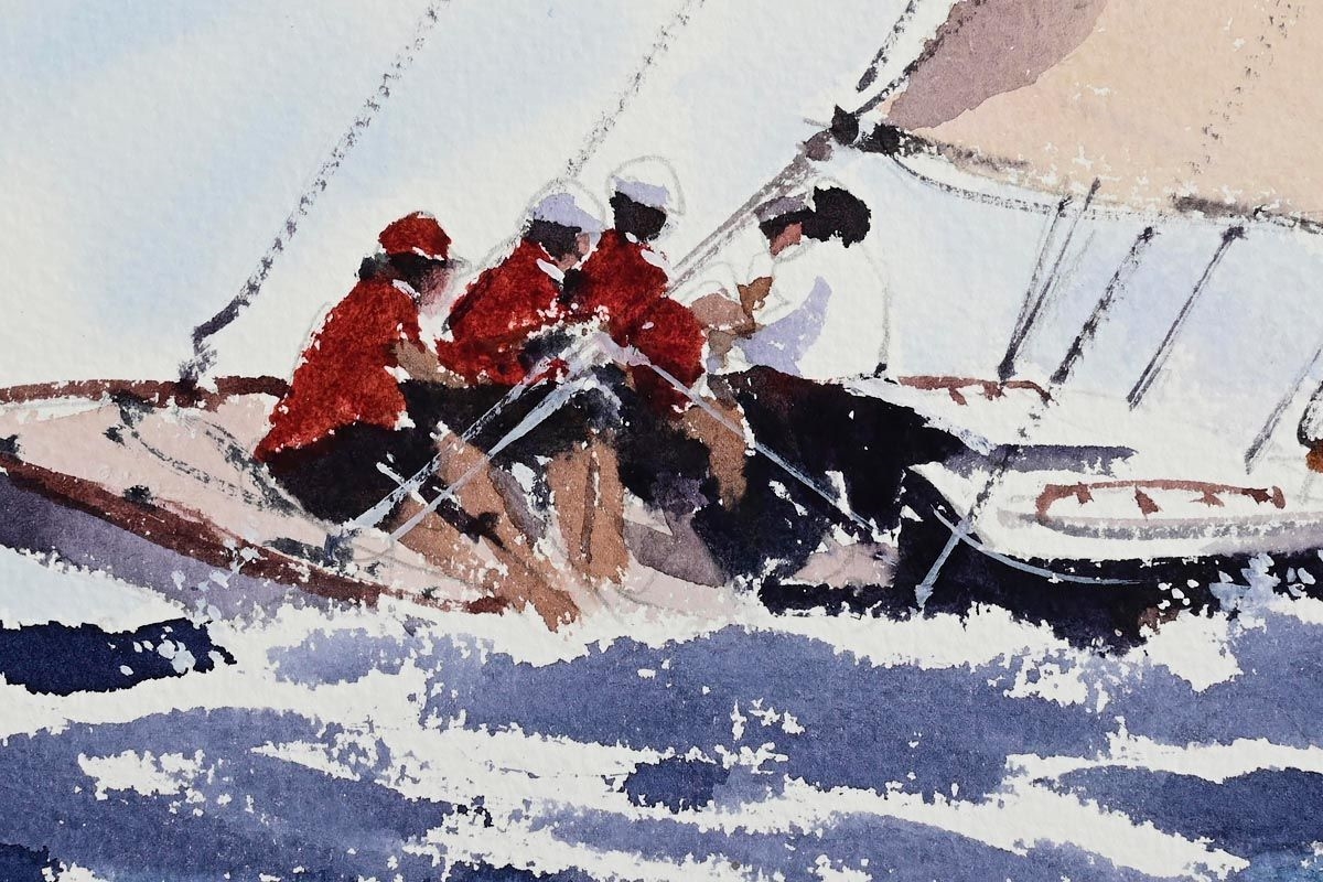 Ken Hayes | A Fine Day for Sailing | MutualArt