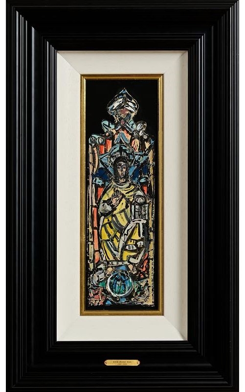 Evie Hone | Study for a Stained Glass Window | MutualArt