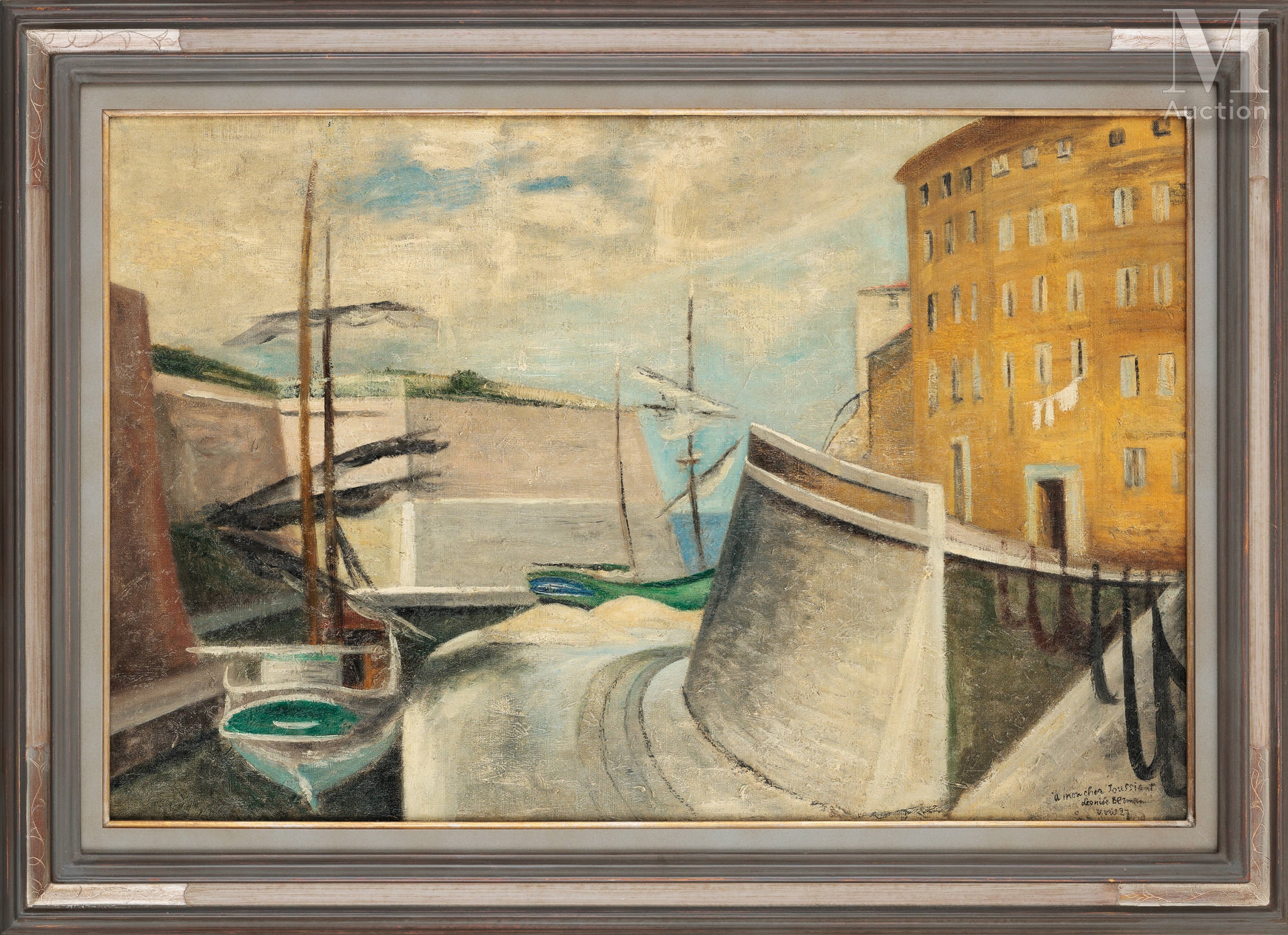 Leonid Berman | Le port de Marseille | MutualArt