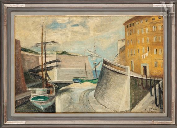 Leonid Berman | Le port de Marseille | MutualArt