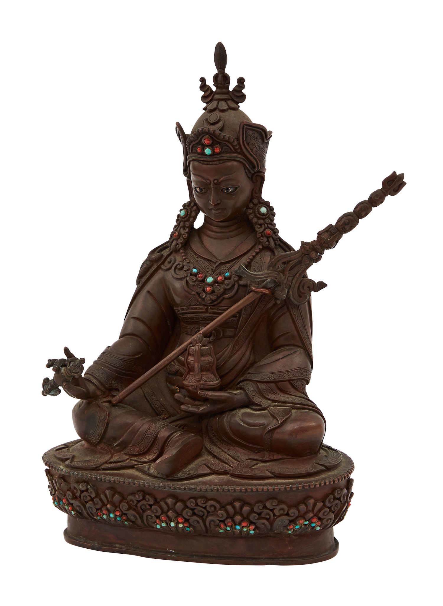 Nepalese School, 20th Century | FIGURE OF PADMASAMBHAVA | MutualArt