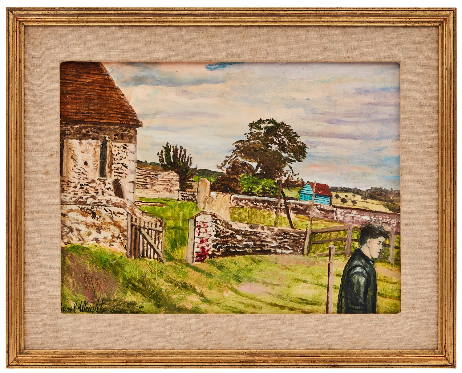 Carel Weight | Greatham Church Sussex (1908) | MutualArt