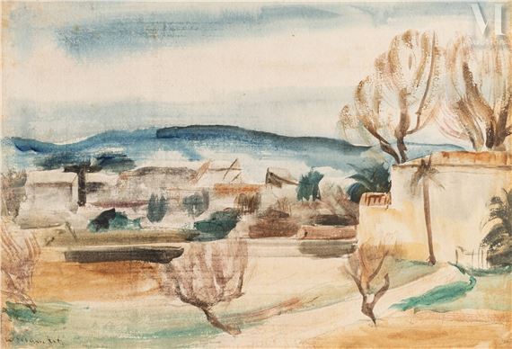 Willy Eisenschitz | Paysage de la région d’Aix en Provence | MutualArt