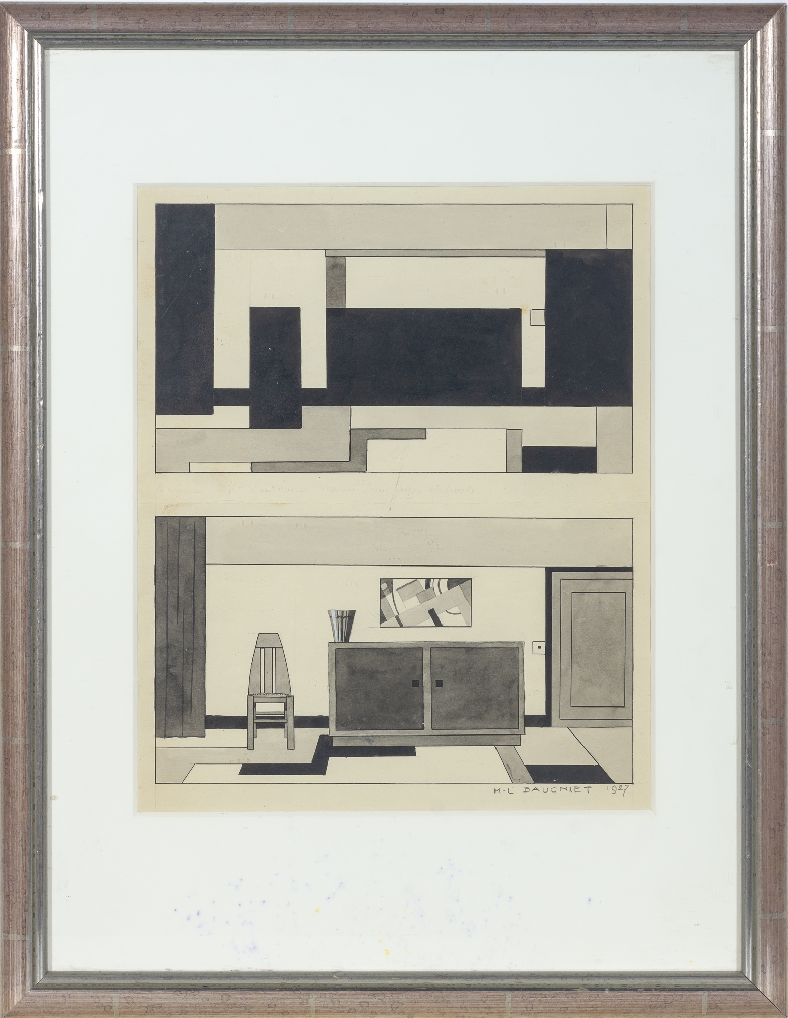 Marcel-Louis Baugniet | Project for an Interior (1927) | MutualArt