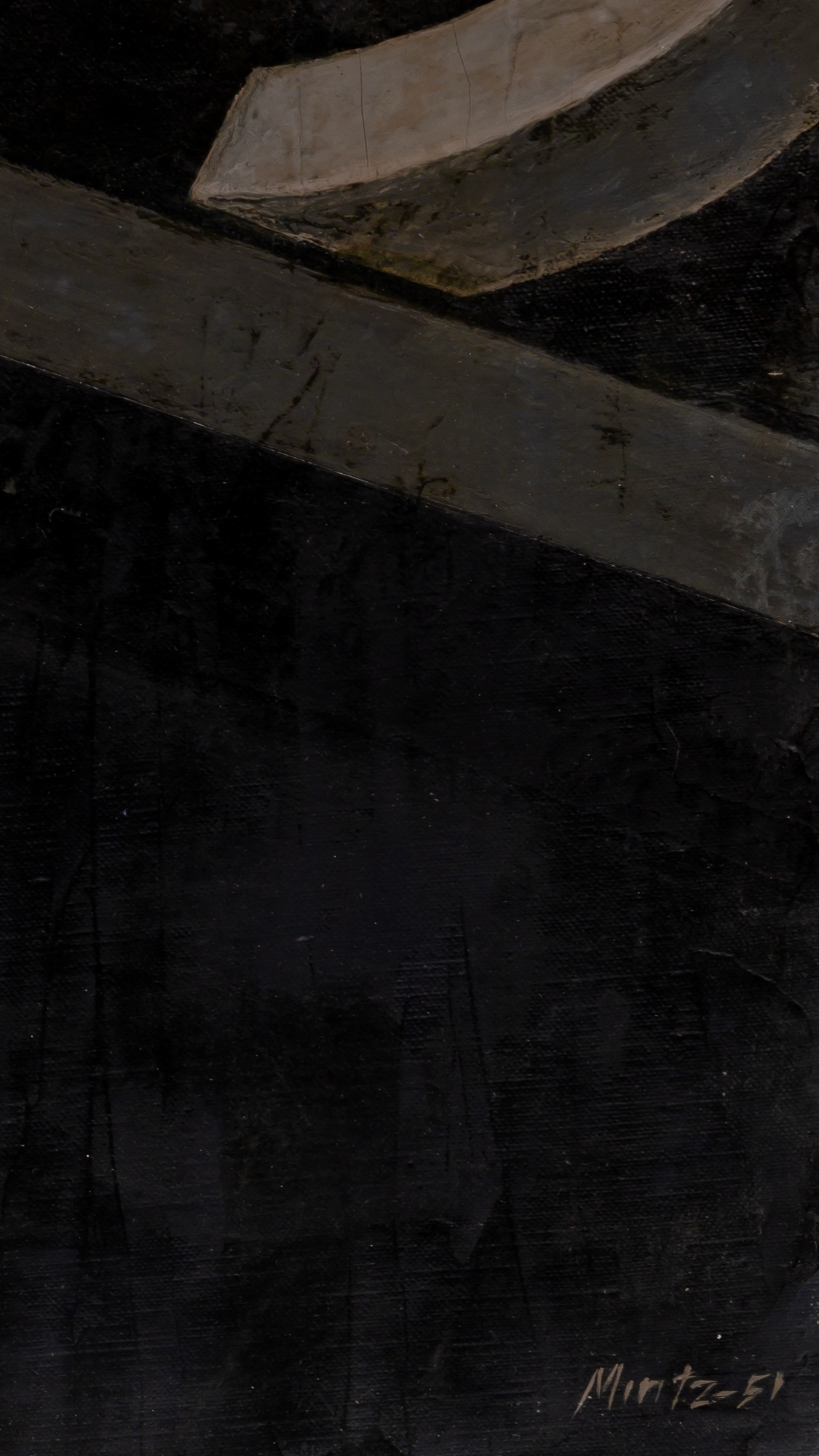 Raymond Mintz | Man with Newspaper | MutualArt