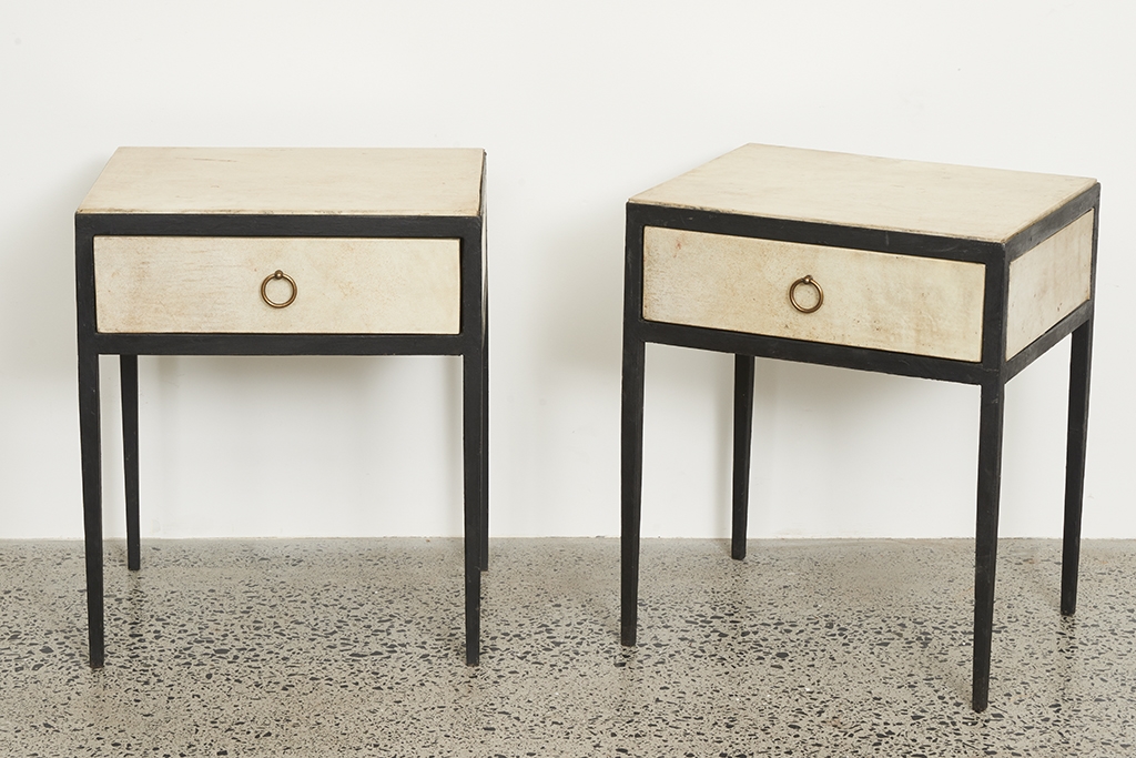 Jean-Michel Frank | Pair of Side Tables | MutualArt