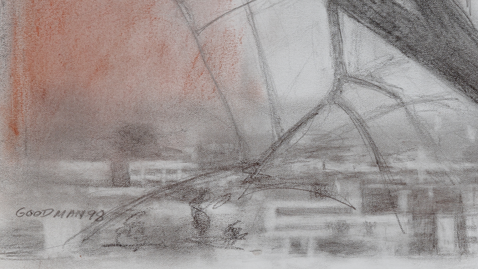 Sidney Goodman | Boys in Trees | MutualArt