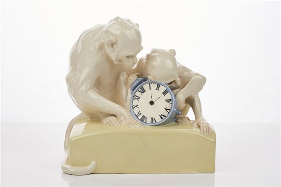 Austrian School, 20th Century | Austrian Monkey Sculpture | MutualArt