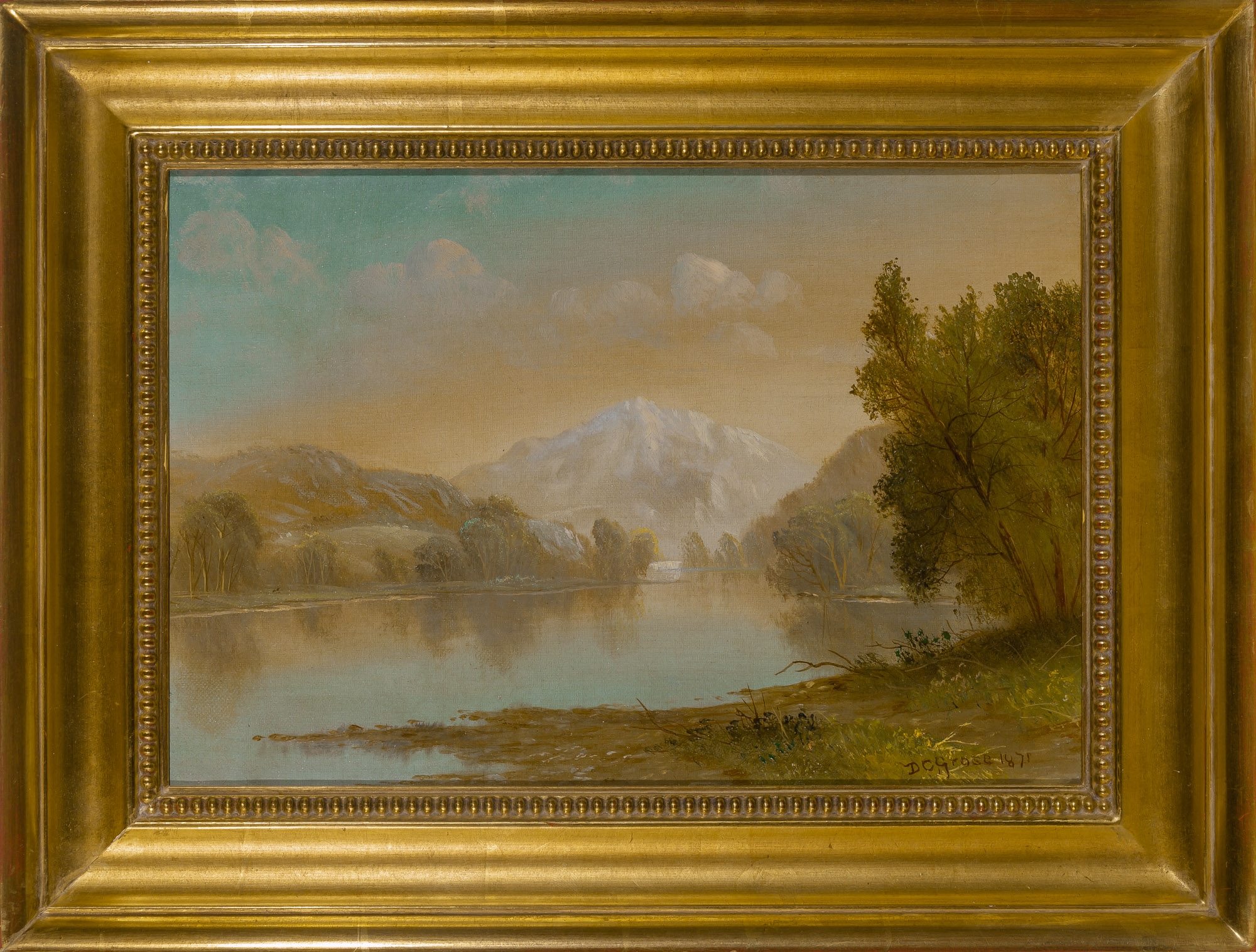 Daniel Charles Grose | Mountain Lake (1871) | MutualArt