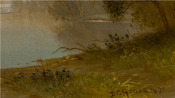 Daniel Charles Grose | Mountain Lake (1871) | MutualArt