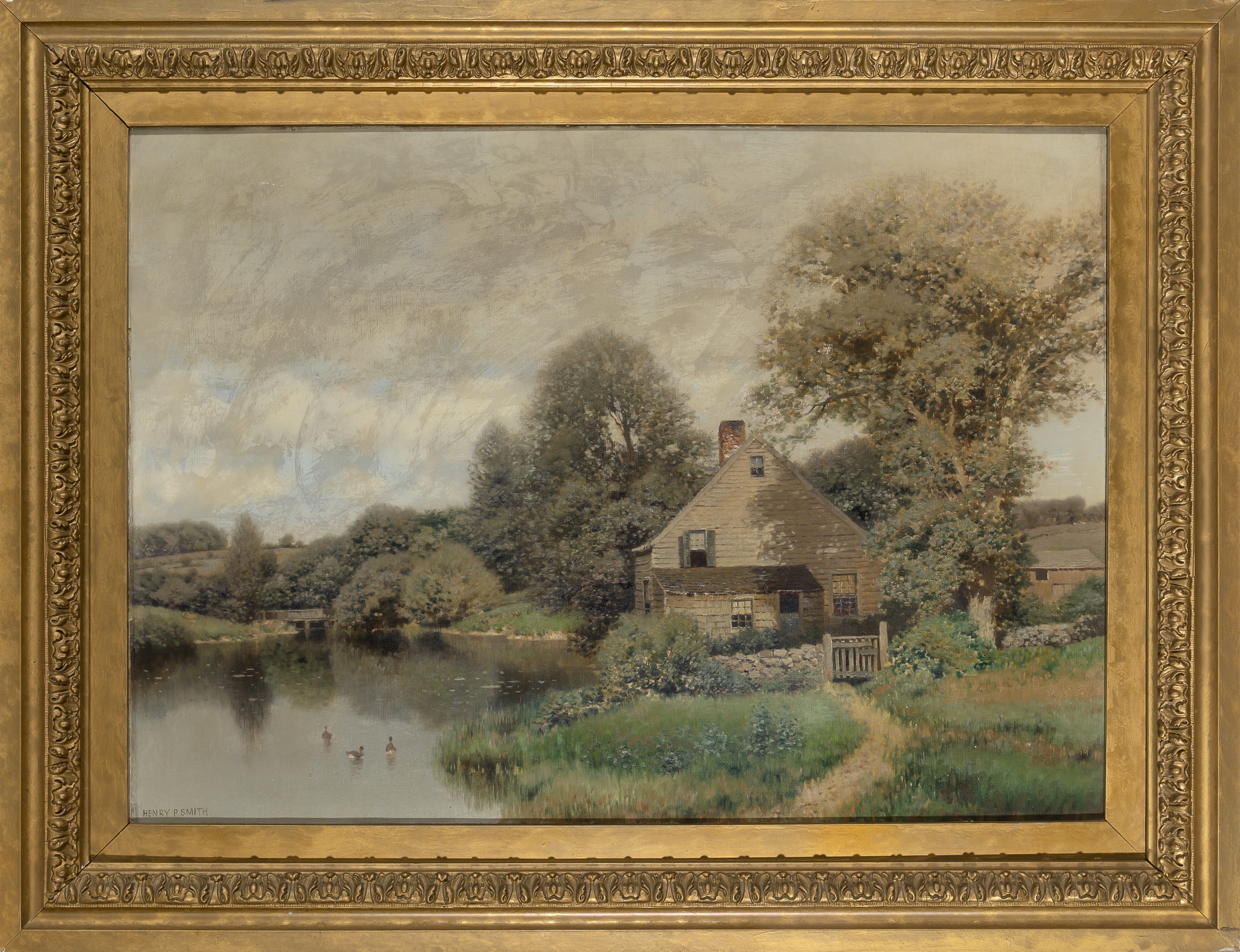 Henry Pember Smith | A Gray Day at East Lyme | MutualArt