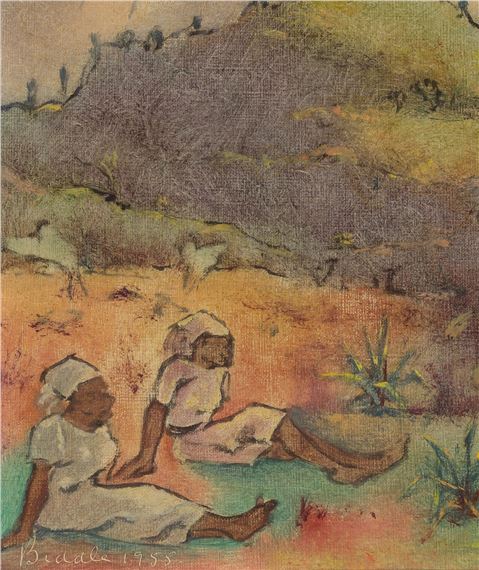 George Biddle | Haitian Landscape (1955) | MutualArt