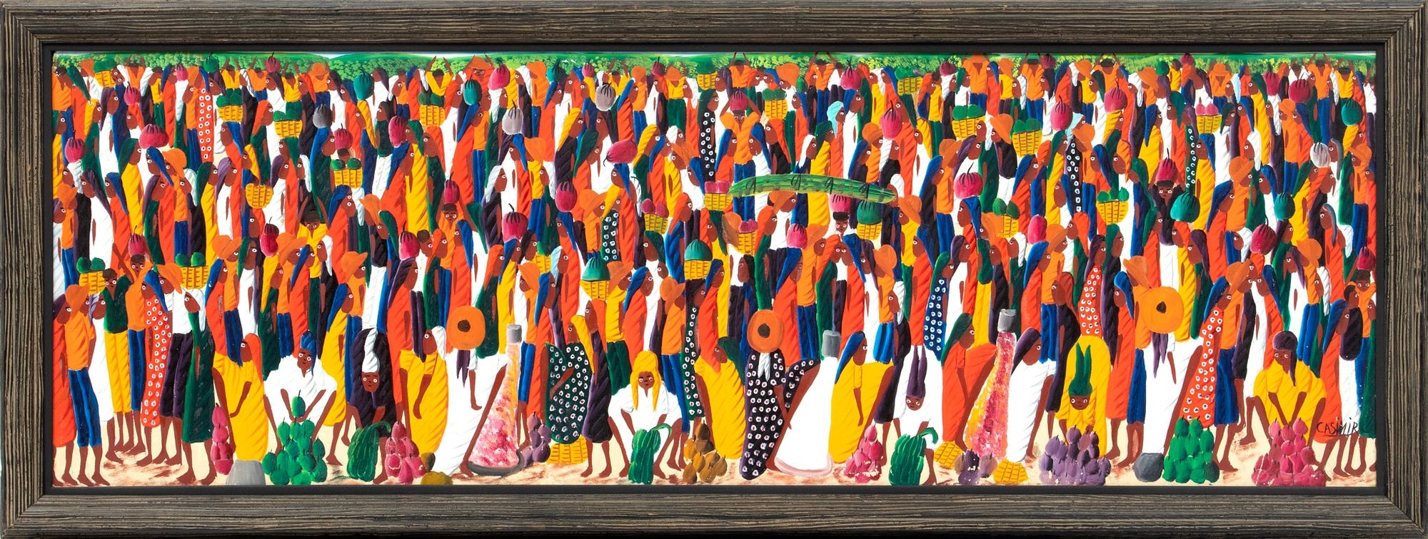 Laurent Casimir | Laurent Casimir (Haitian, 1928-1990) Acrylic On ...