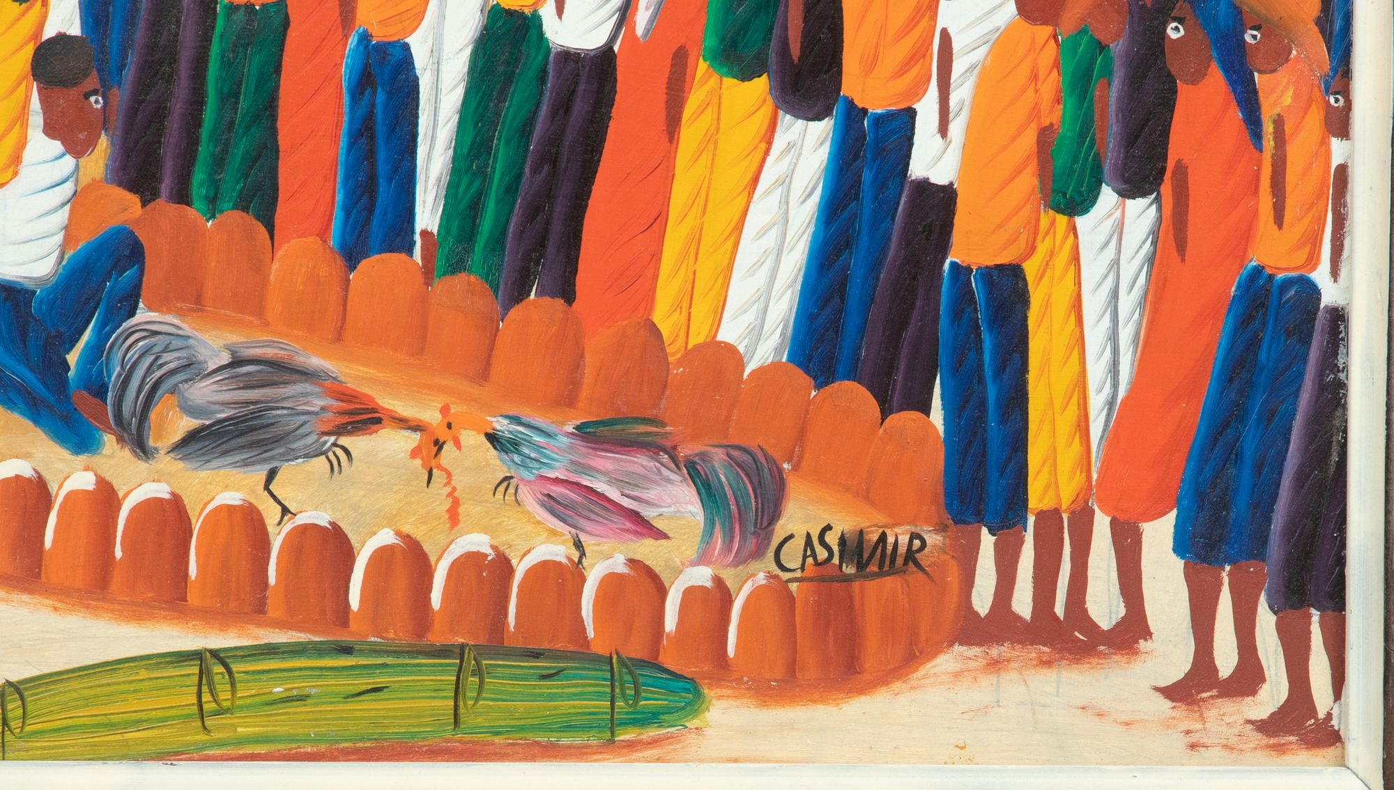 Laurent Casimir | Laurent Casimir (Haitian, 1928-1990) Acrylic On ...