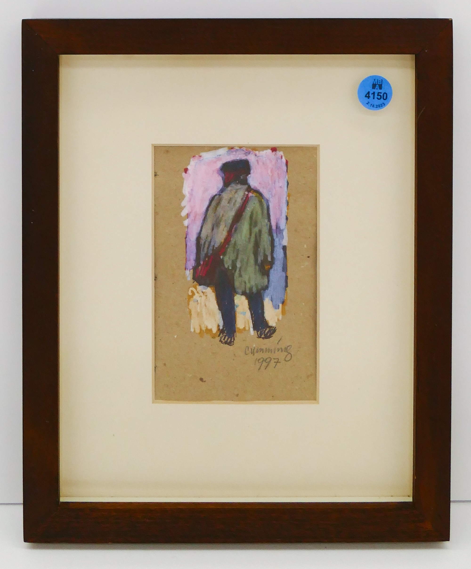 William Cumming | Man with Shoulder Bag (1997) | MutualArt
