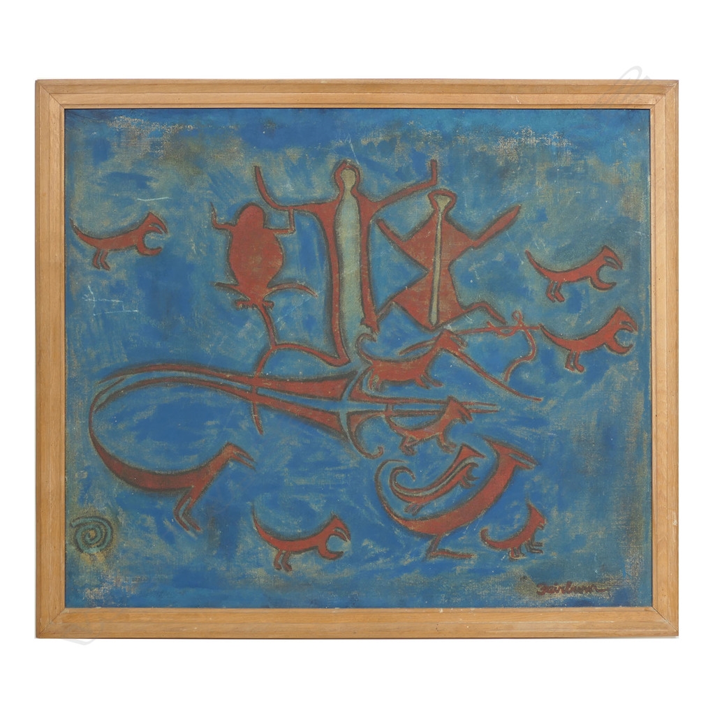 A.R.D. Fairburn | Māori rock art motifs | MutualArt