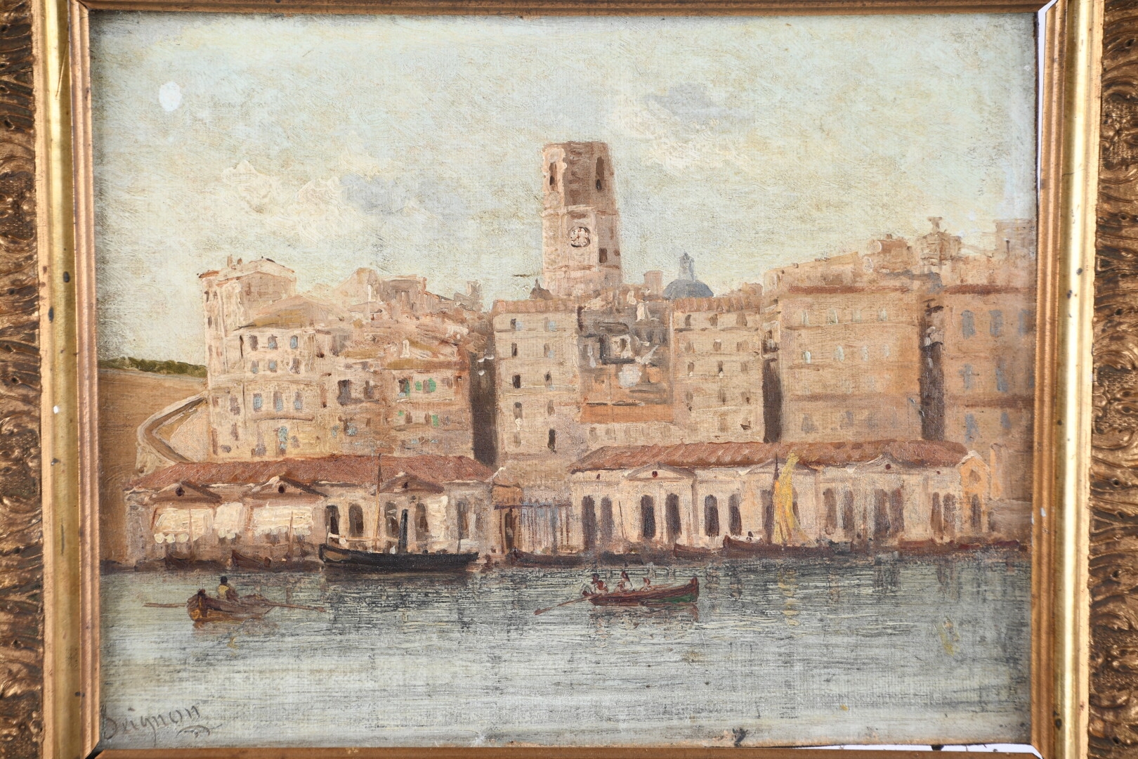 Paul Seignon | Port de Marseille animé | MutualArt