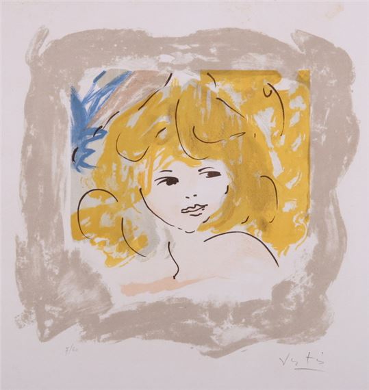 Marcel Vertès | THE BLOND GIRL, | MutualArt