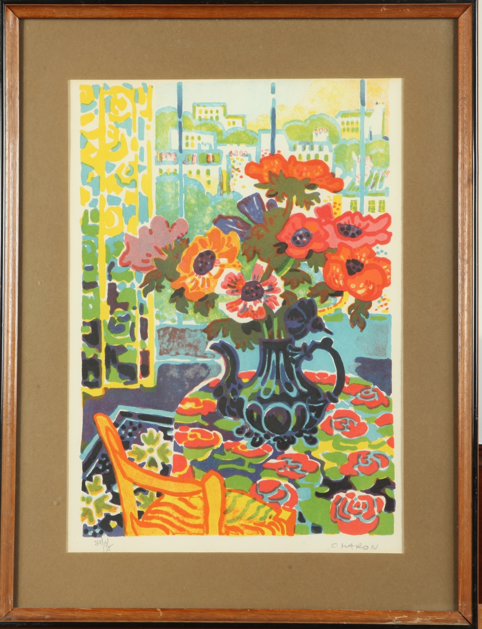 Guy Charon | Bouquet Dans L'Atelier, | MutualArt
