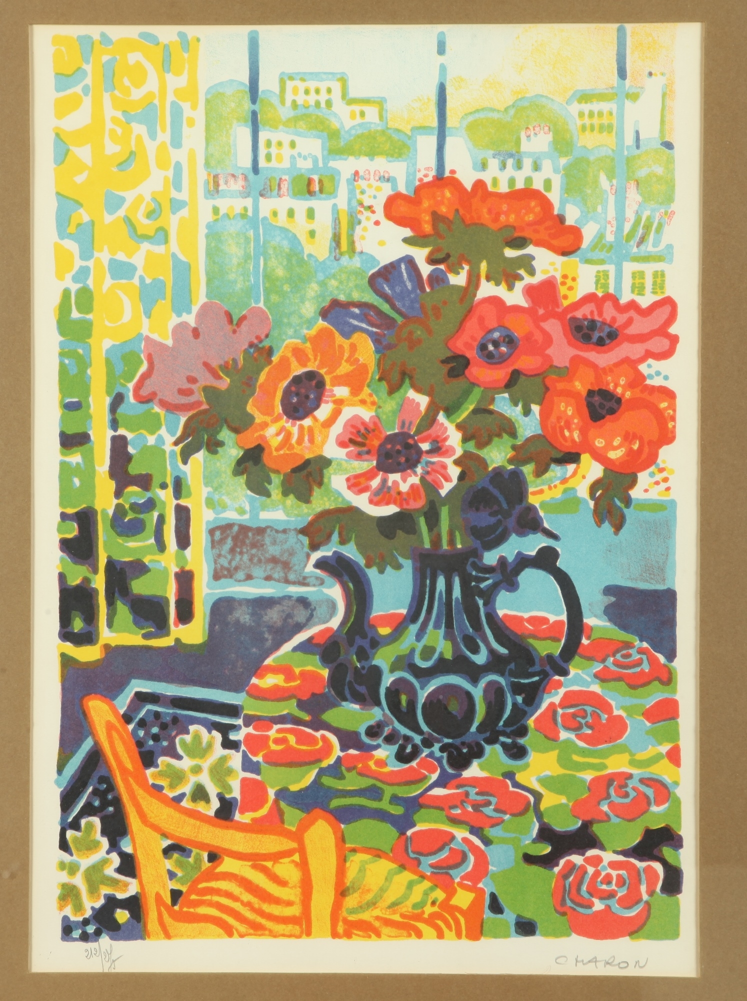Guy Charon | Bouquet Dans L'Atelier, | MutualArt
