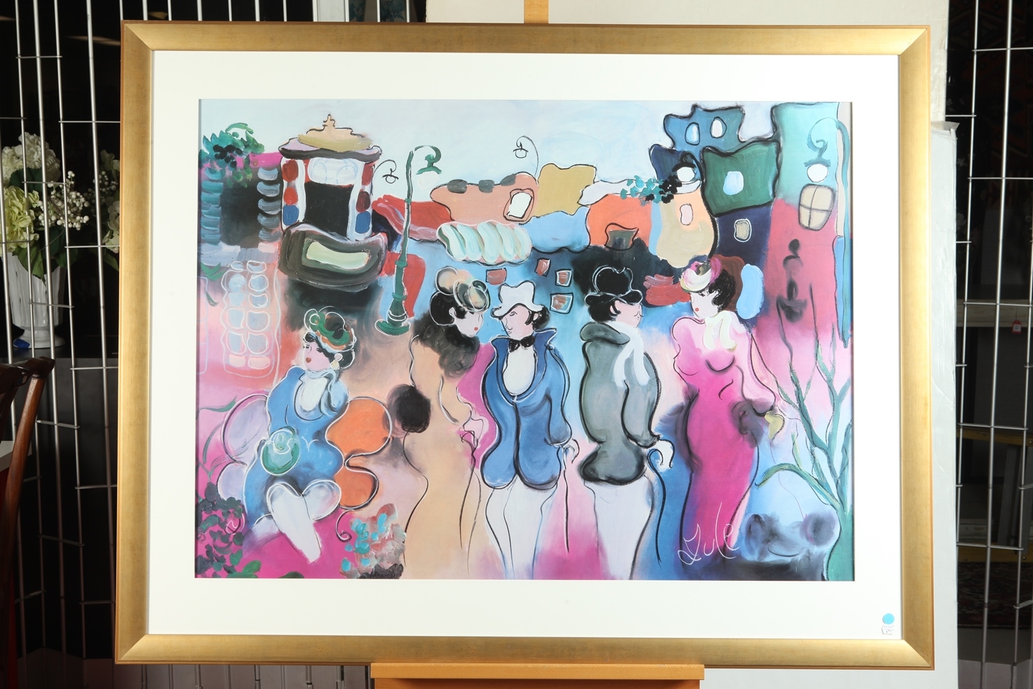 Zule Moskowitz | The Strollers, | MutualArt