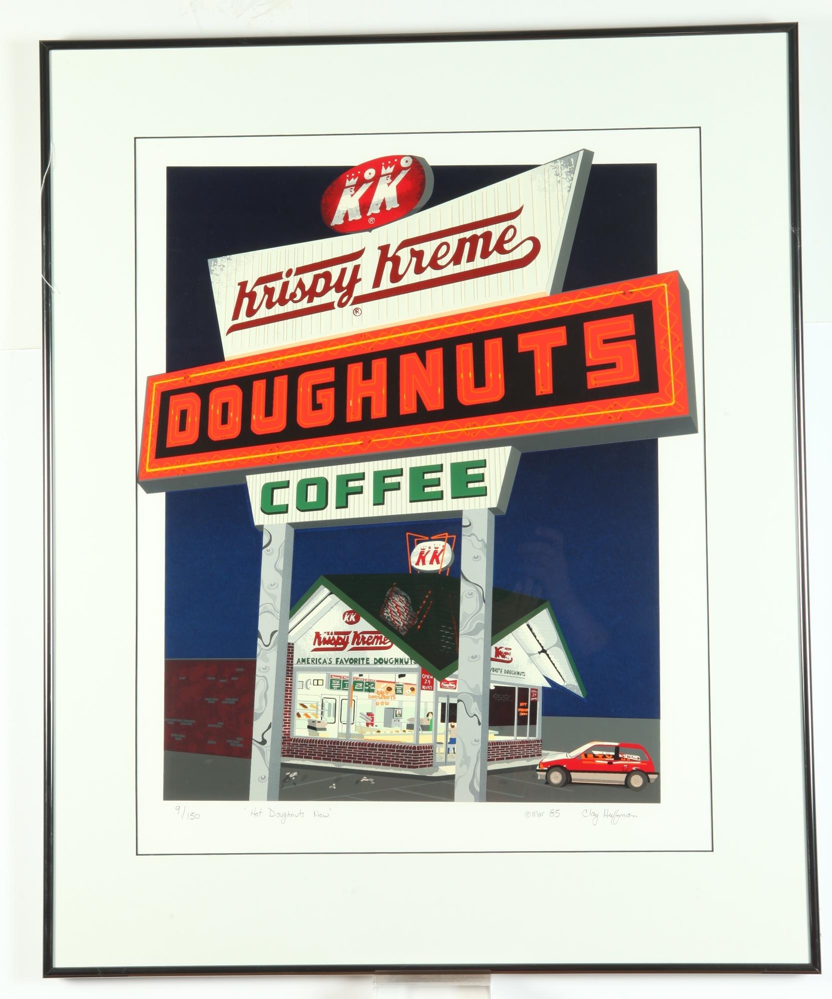 Clay Huffman | Hot Doughnuts Now, 1985, (1985) | MutualArt