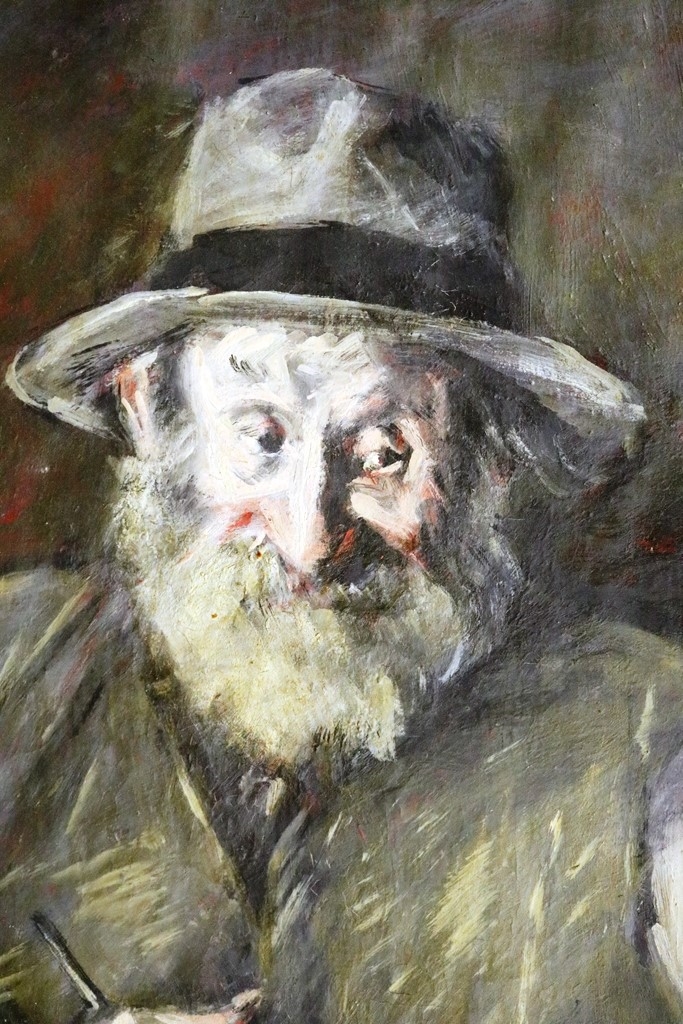 Henry Major | Old Man Smoking Pipe, | MutualArt