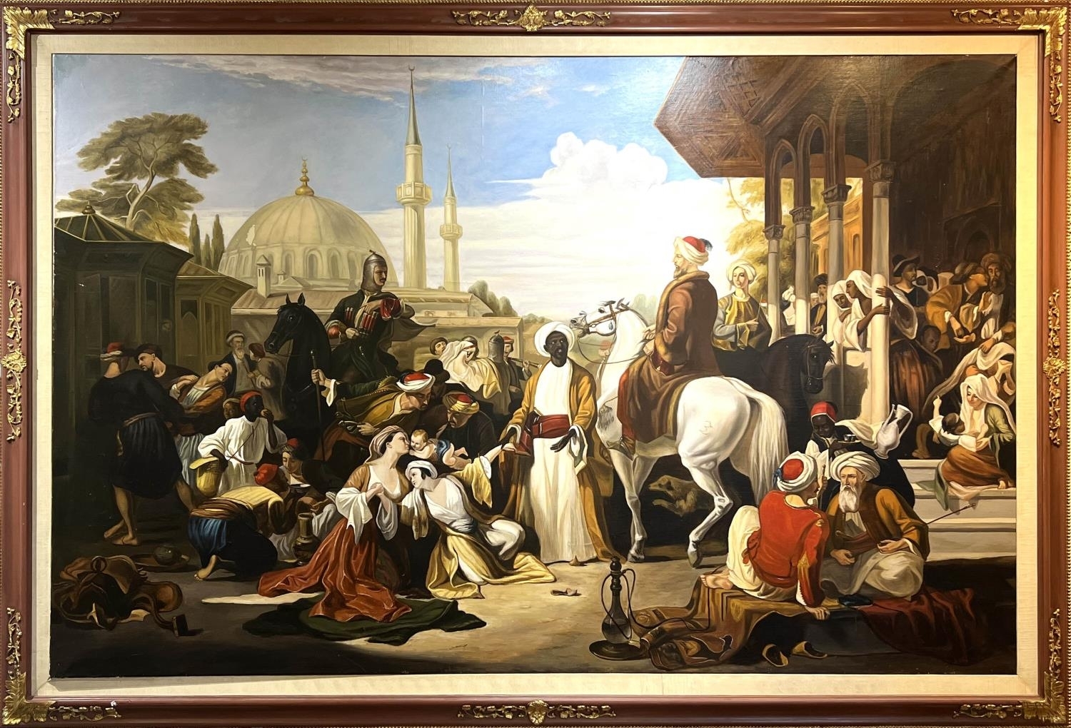 Sir William Allan | Market Scene, Constantinople (1782) | MutualArt
