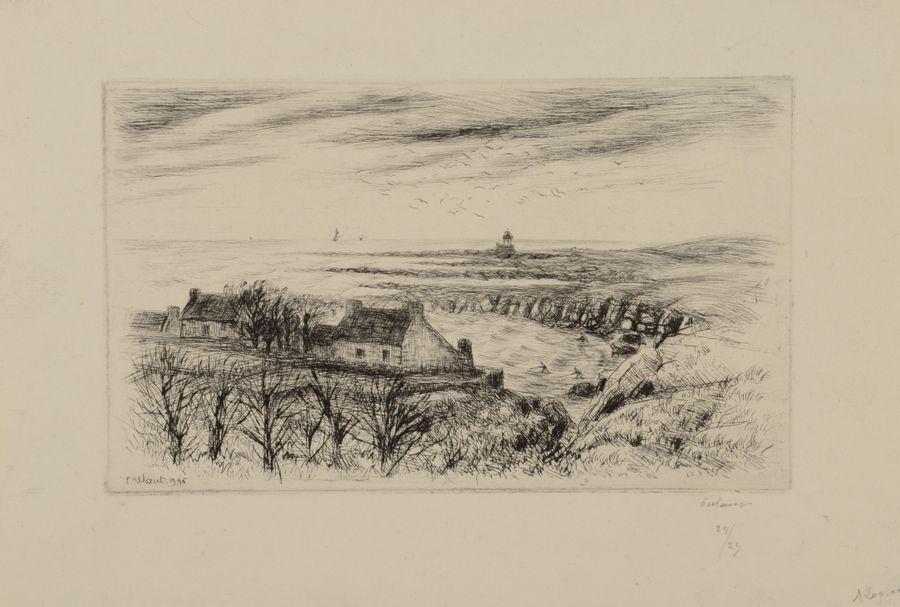 Norbert Goeneutte | Antwerp seen from the head of Flanders Venice ...