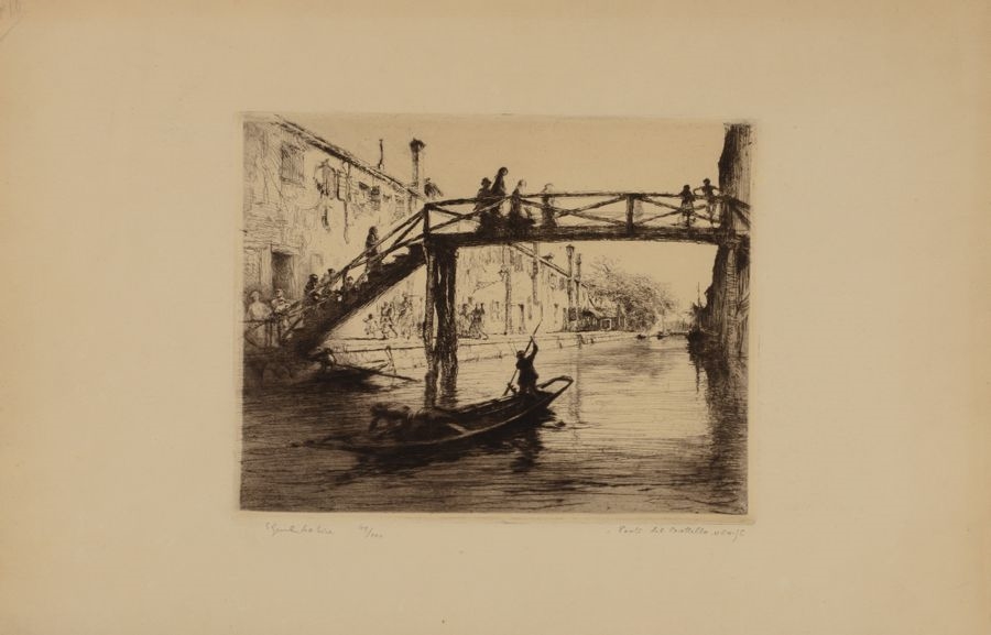 Norbert Goeneutte | Antwerp seen from the head of Flanders Venice ...