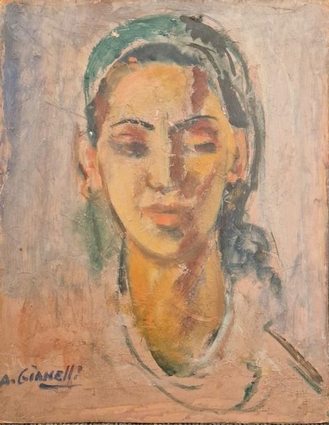 Antoine Gianelli | Portrait de femme | MutualArt