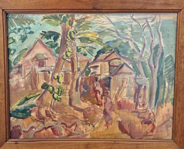 Antoine Gianelli | Village malgache | MutualArt