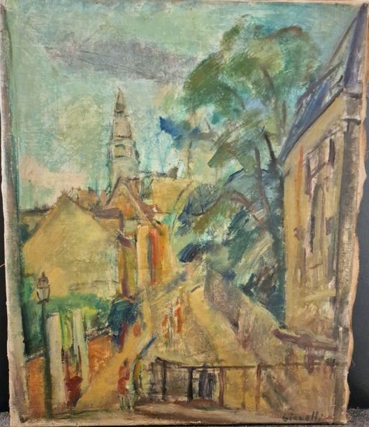 Antoine Gianelli | Le village | MutualArt