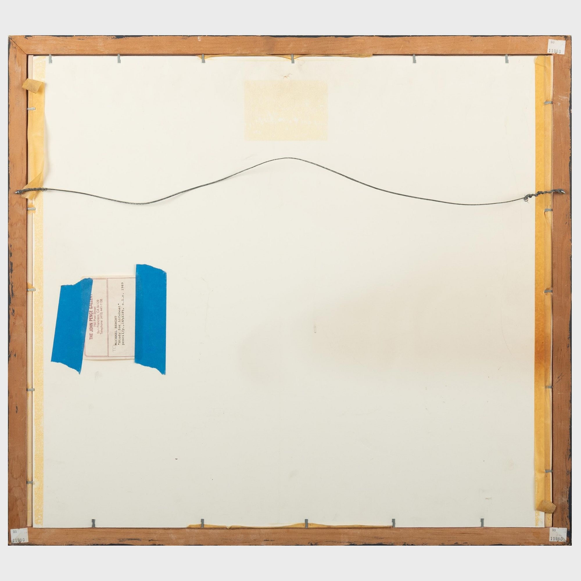 Michael Bergt | Study for Lifeboat (1989) | MutualArt