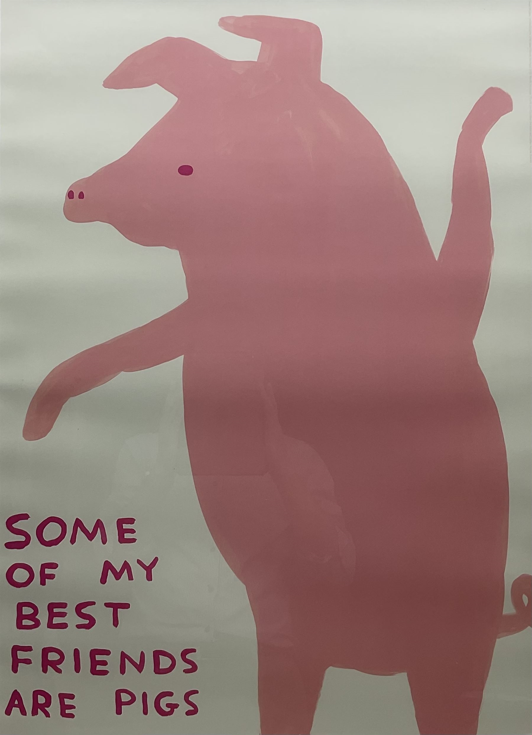 David Shrigley | Some of my best friends are pigs | MutualArt