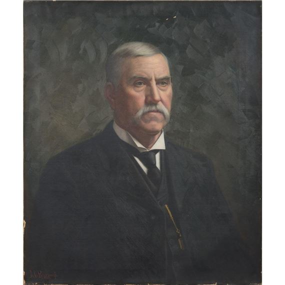 Aurelius O. Revenaugh | Portrait of a Man (1905) | MutualArt