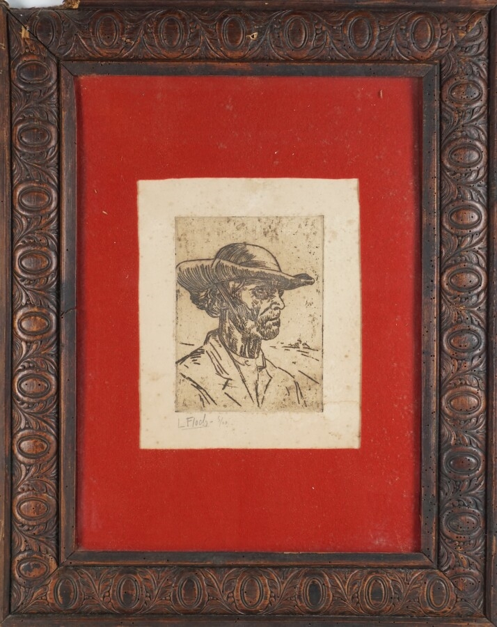 Lionel Floch | Breton en buste | MutualArt