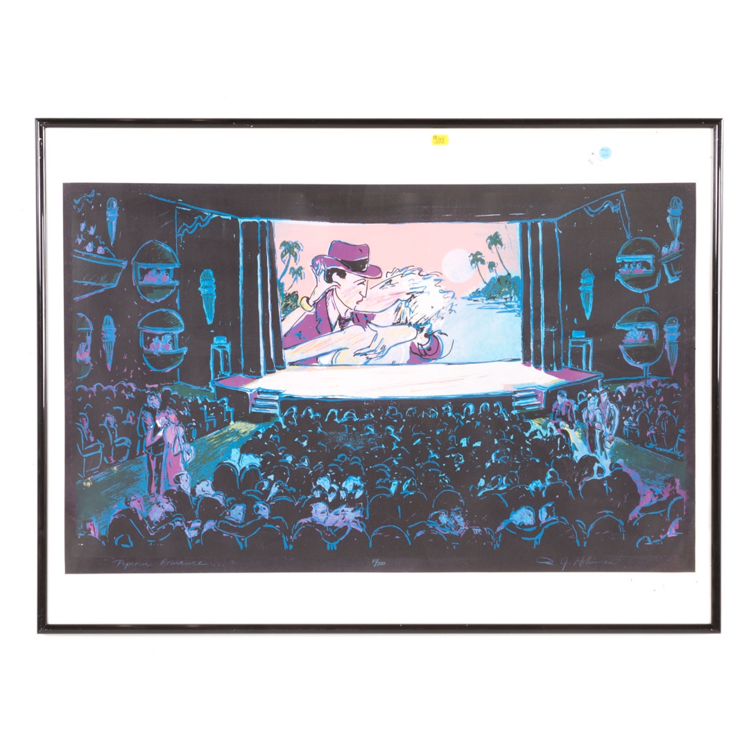 R.J. Hohimer | R.J. Hohimer. Popcorn Romance, lithograph | MutualArt