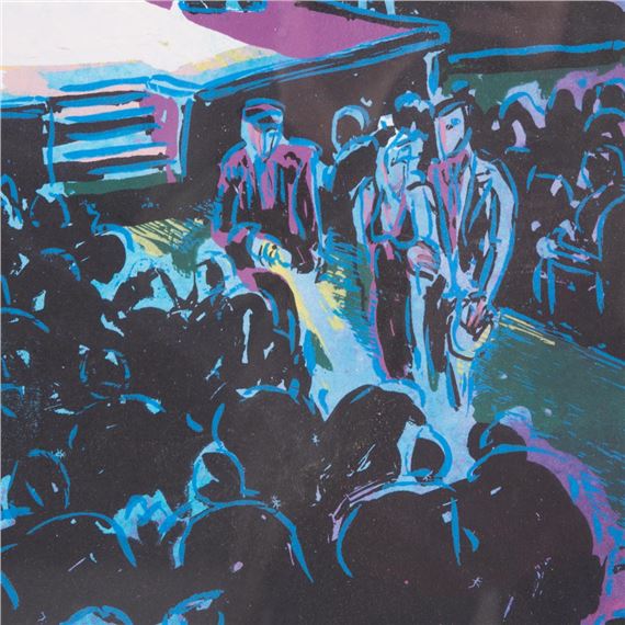 R.J. Hohimer | R.J. Hohimer. Popcorn Romance, lithograph | MutualArt