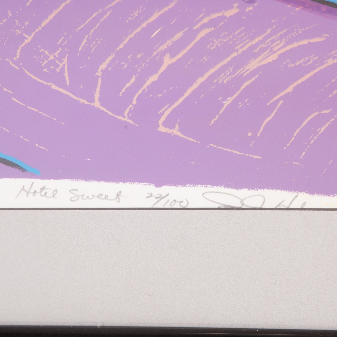 R.J. Hohimer | R.J. Hohimer. Hotel Sweet, lithograph | MutualArt