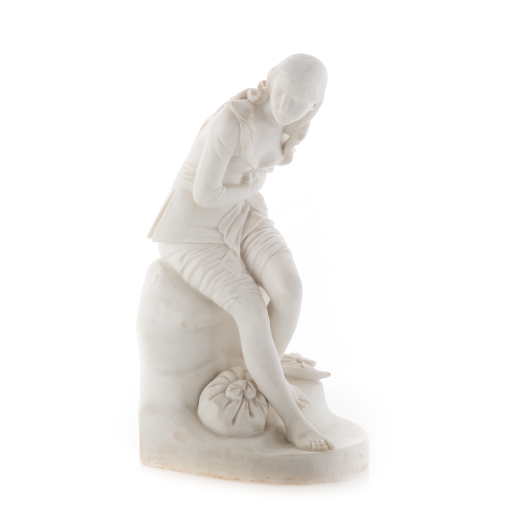 John Bell | Minton Parianware figure of Dorothea | MutualArt
