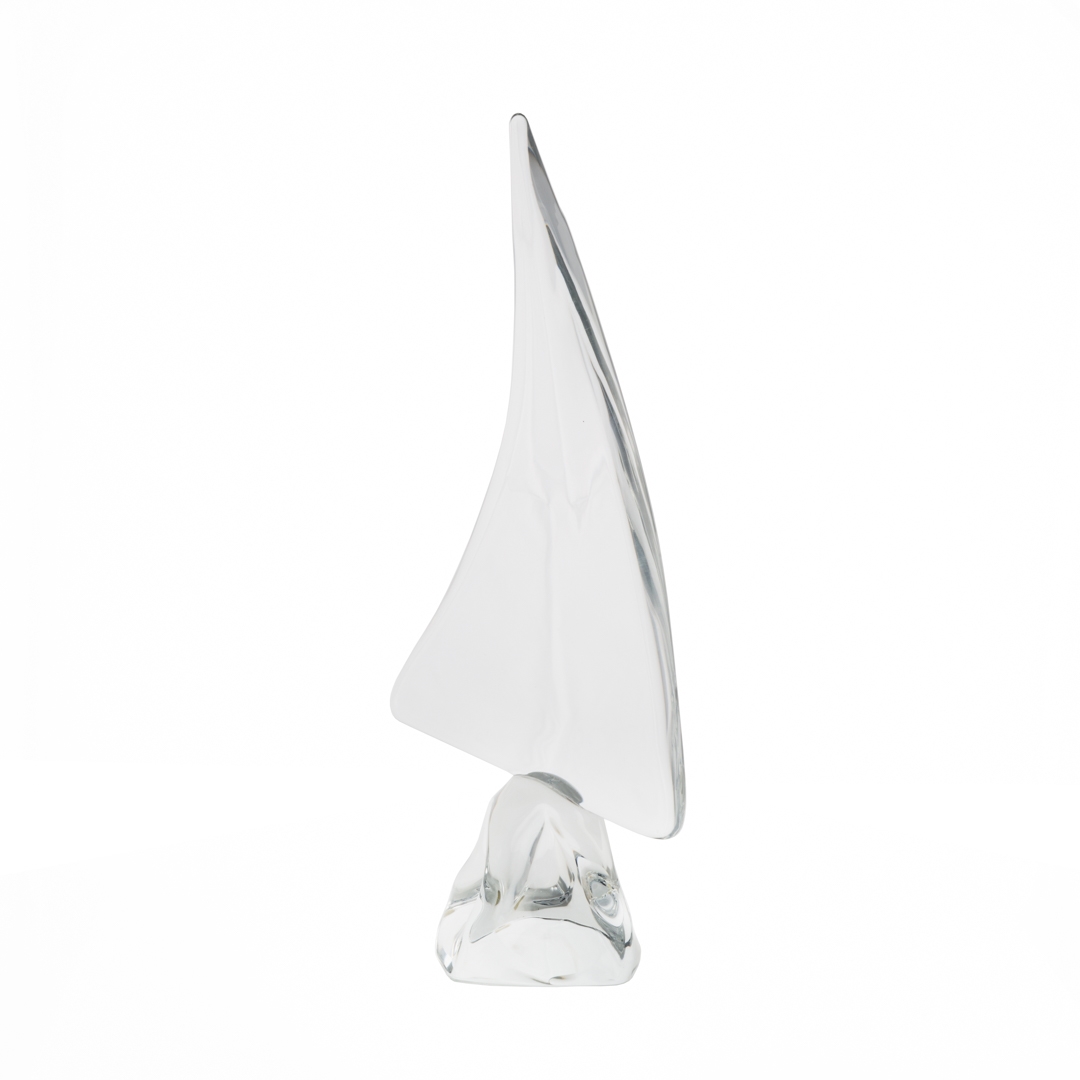 Daum Frères | Daum crystal sailboat | MutualArt