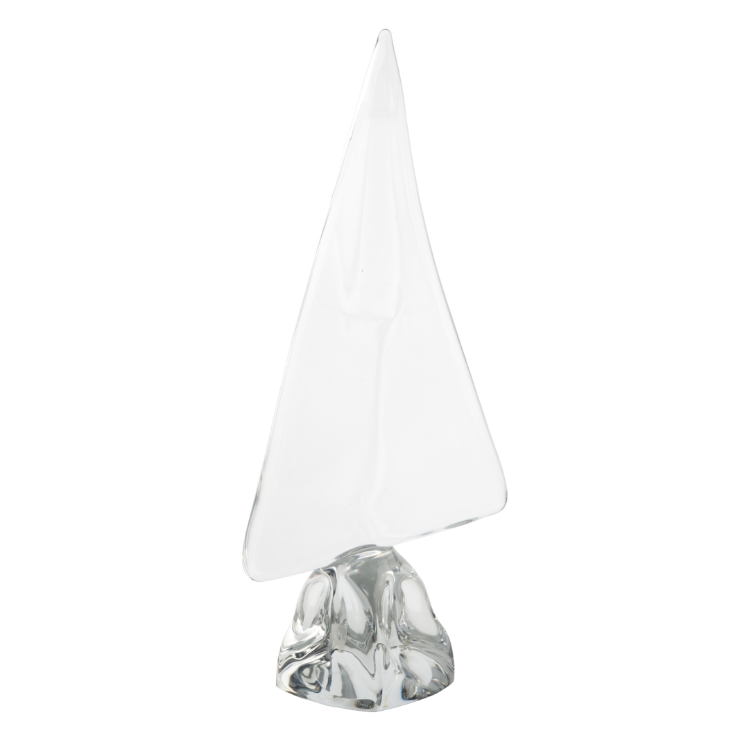 Daum Frères | Daum crystal sailboat | MutualArt