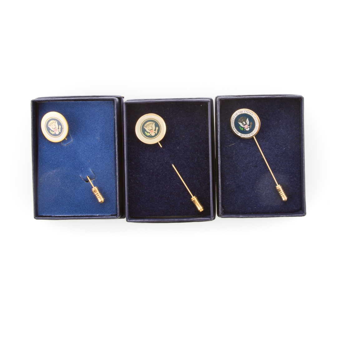 Ronald Reagan | A Collection of Medals and Presidential Pins | MutualArt